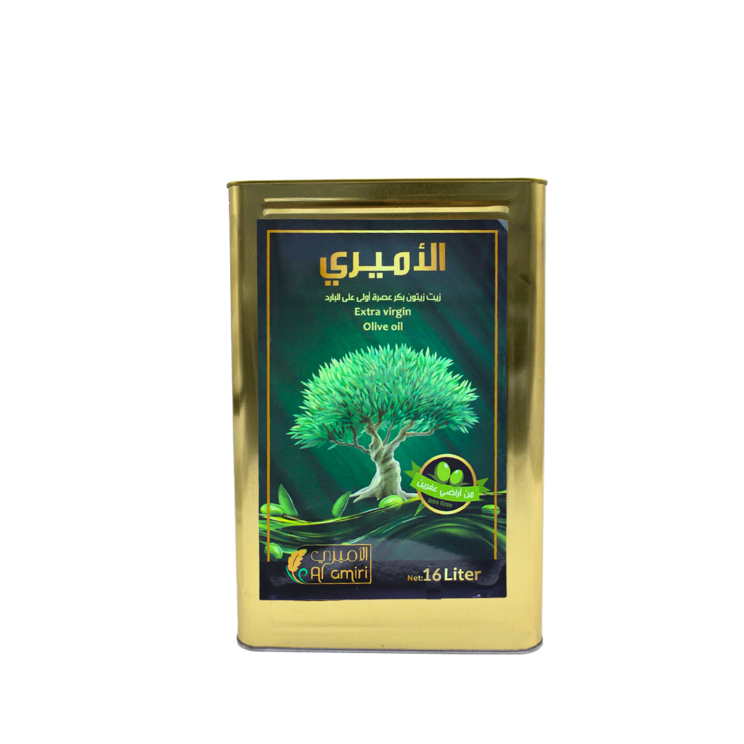 Al Amiri Extra Virgin Olive Oil 16L – Palmyra Orders