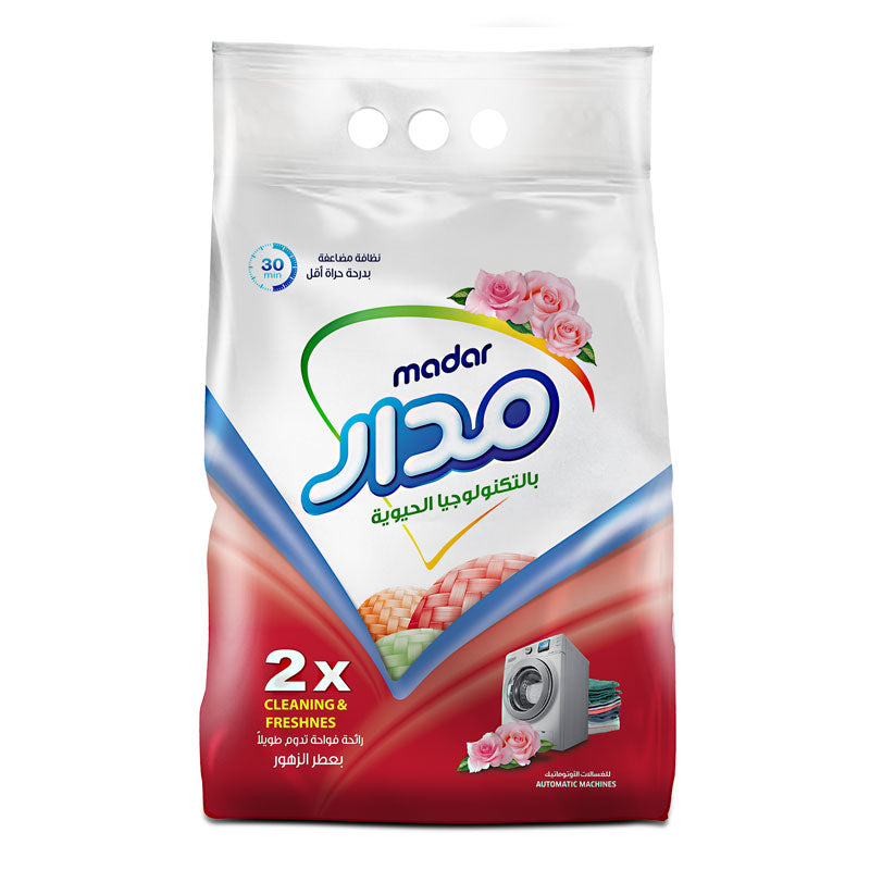 Madar Automatic Washing Powder Floral Perfume 8kg – Palmyra Orders