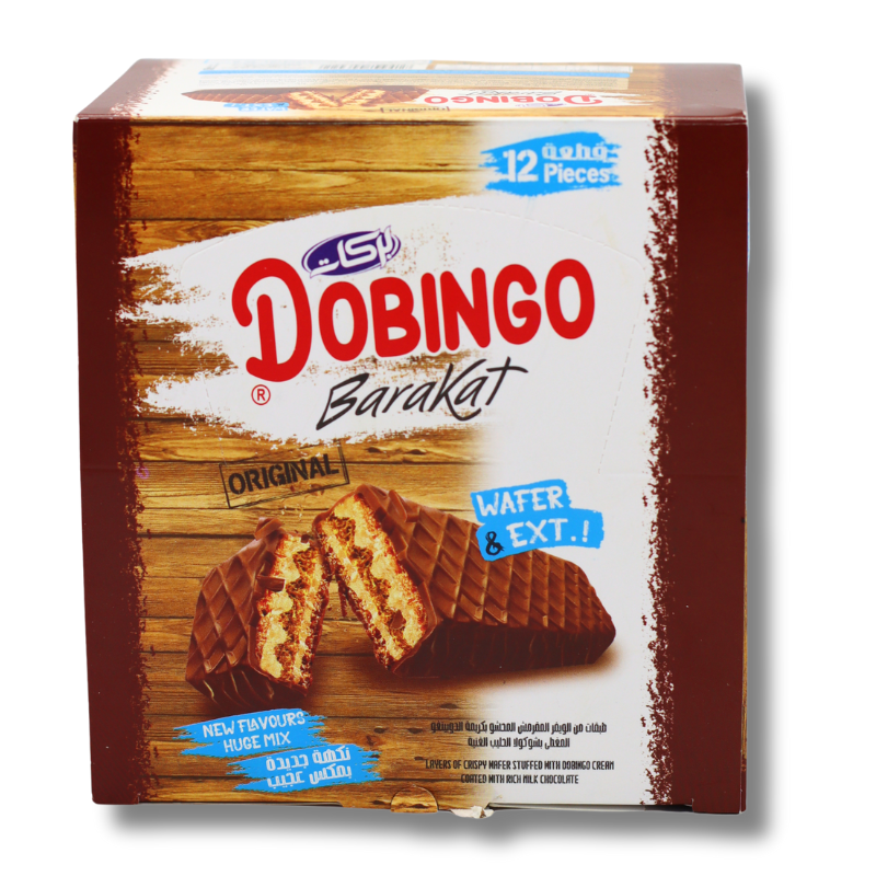 Barakat Dobingo Cream Chocolate Wafer Bars - 12 pcs – Palmyra Orders