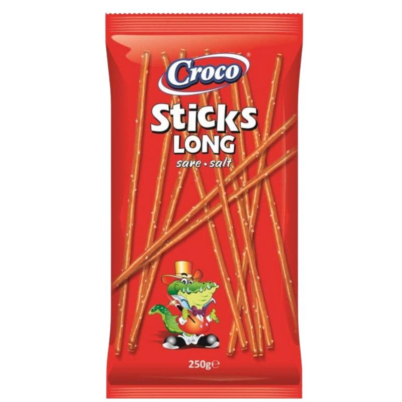 Croco Crackers Sticks Long Salt 250g