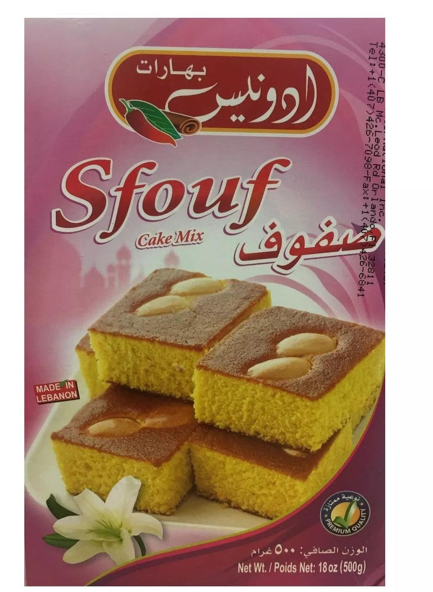 Adonis Sfouf Cake Mix 500 g – Palmyra Orders