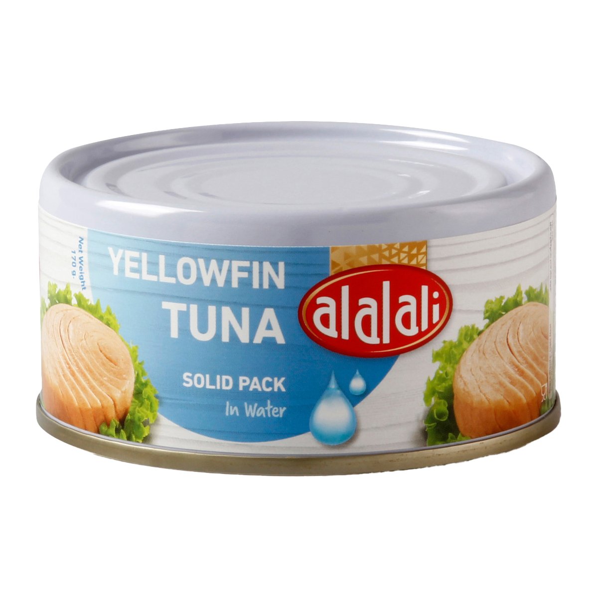 Al Alali Yellowfin Tuna Solid Pack In Water 170g – Palmyra Orders