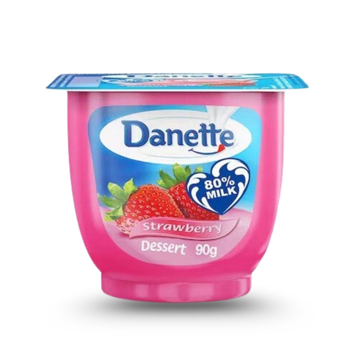 Danette Strawberry Pudding, 90g | Palmyra Orders UAE