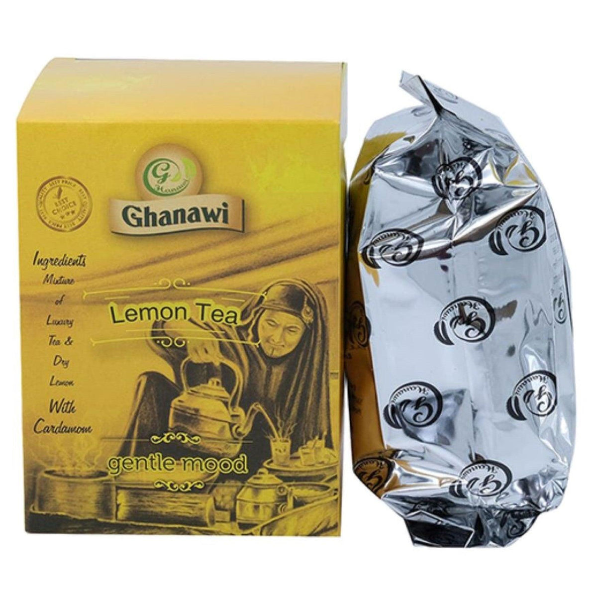Ghanawi Luxury Iraq Tea & Dry Lemon with Cardamom 200g – Palmyra Orders